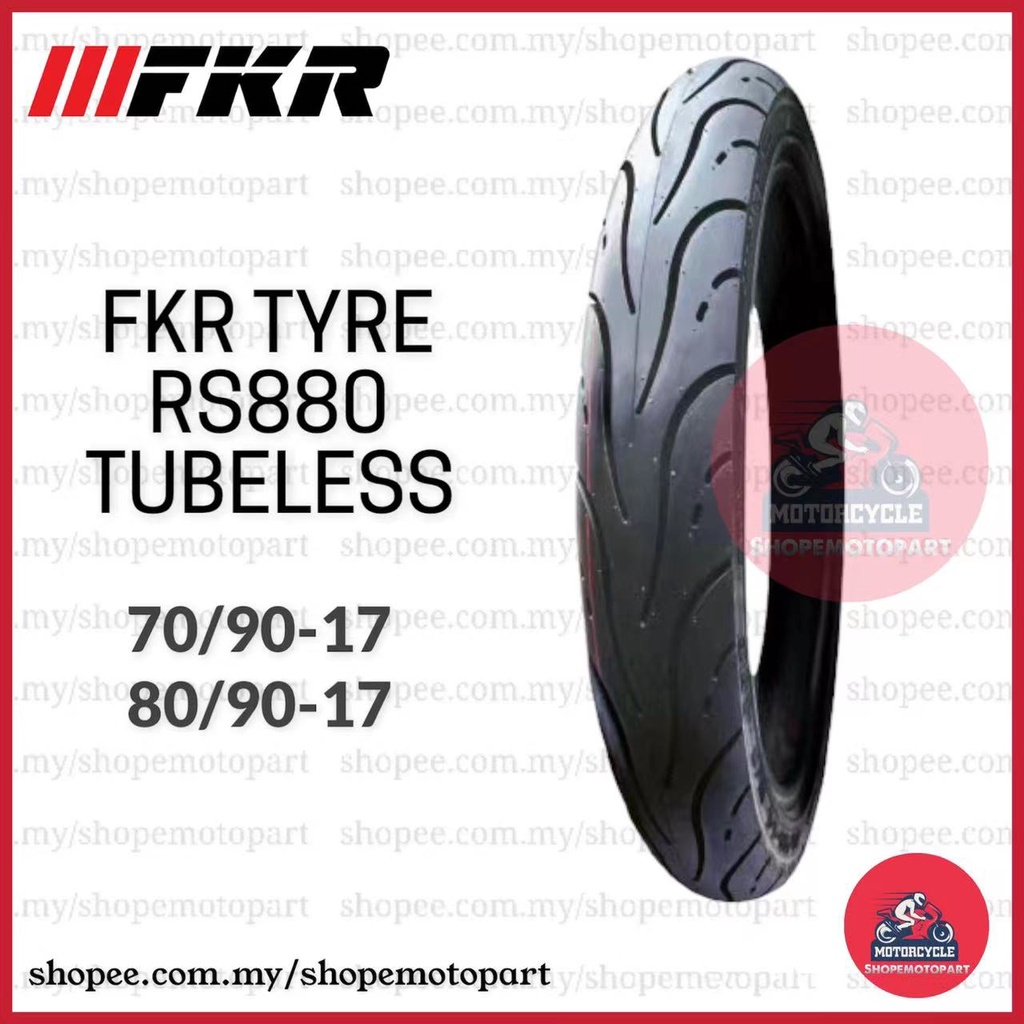 FKR MOTORCYCLE TYRE RS880 GALLANT (MICHELIN PILOT STREET) 70/90-17 80/ ...