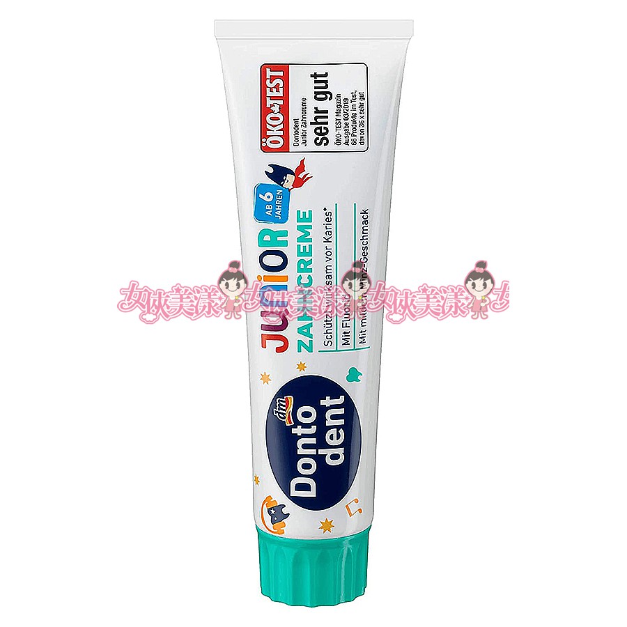Germany dm [DONTODENT] Children's Toothpaste 100ml Mint ̇ 6 Years Old ...