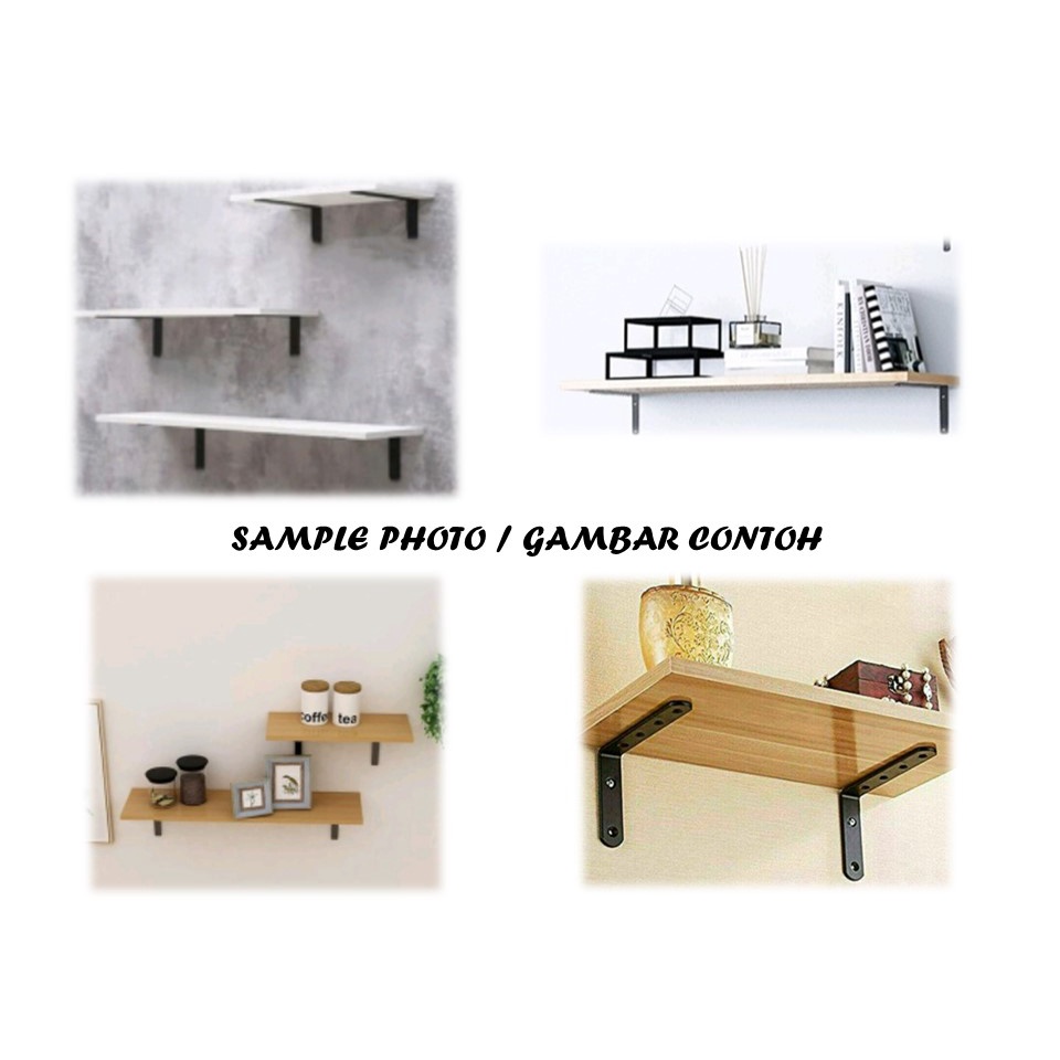 🔥READY STOCK🔥Wall Shelf with Bracket Table / Meja Lekat Dinding ...