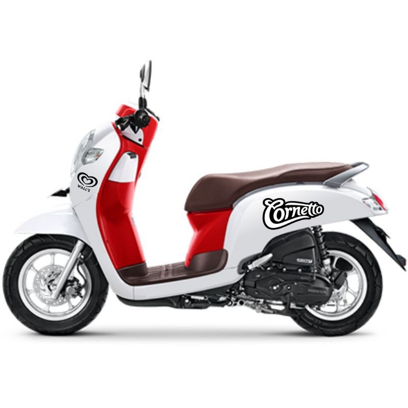 CORNETTO body sticker universal cutting sticker | Shopee Malaysia