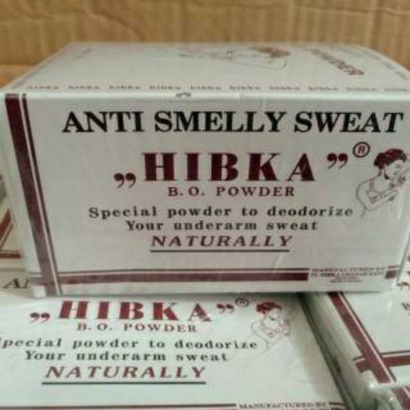 HIBKA B. O. POWDER ANTI KERINGAT BAU (HARGA UNTUK 1PCS) | Shopee Malaysia
