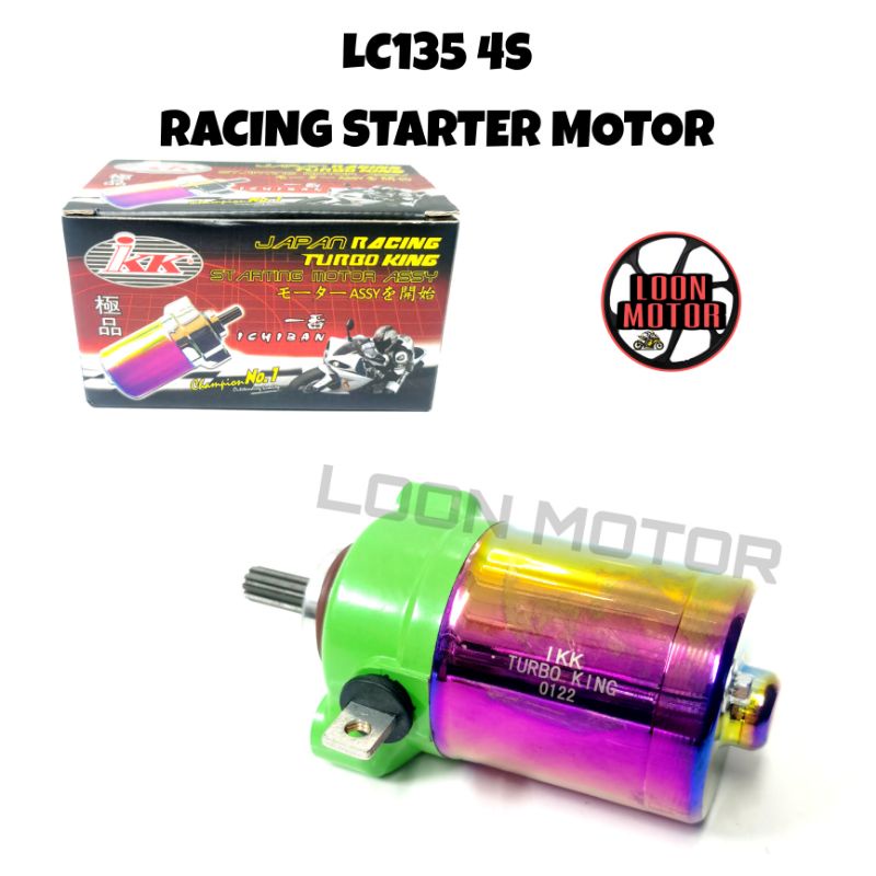 LC135 4S / LC 4 SPEED RACING STARTER MOTOR ST2 - IKK RACING | Shopee ...