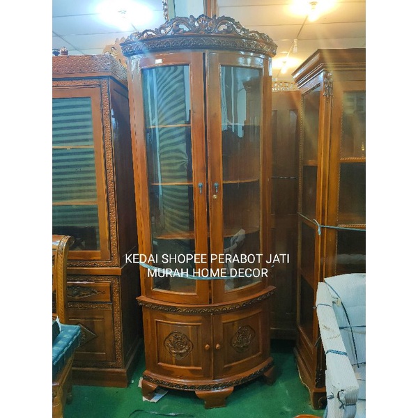 💯JATI ORIGINAL INDONESIA ALMARI SUDUT JATI | Shopee Malaysia