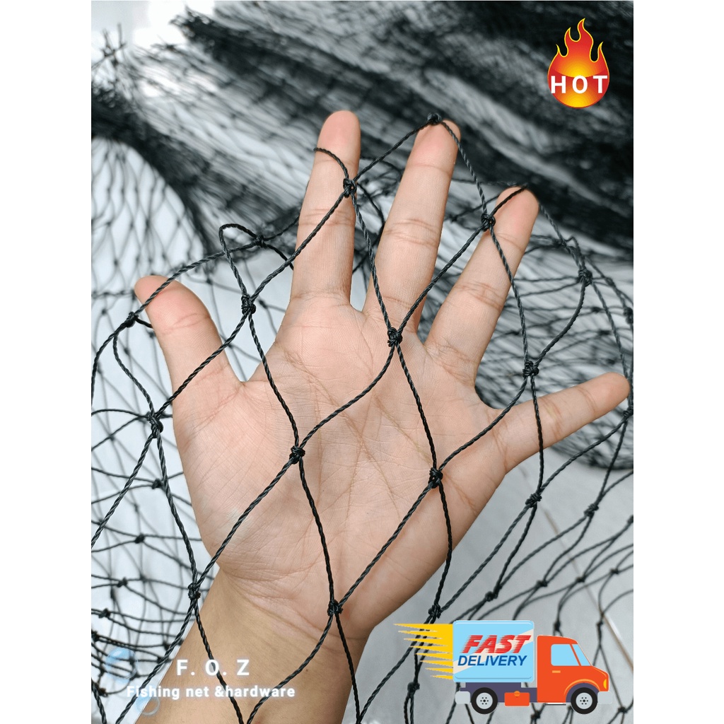 Jaring Pukat Hijau 380/12 x 3-1/2" x 300MD Pukat Pertanian | Pagar ...