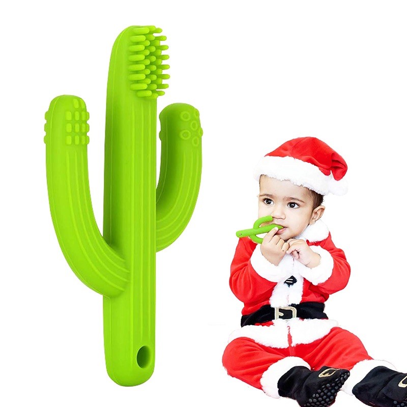Tr037 cactus toothbrush baby gutta percha baby anti biting children's ...