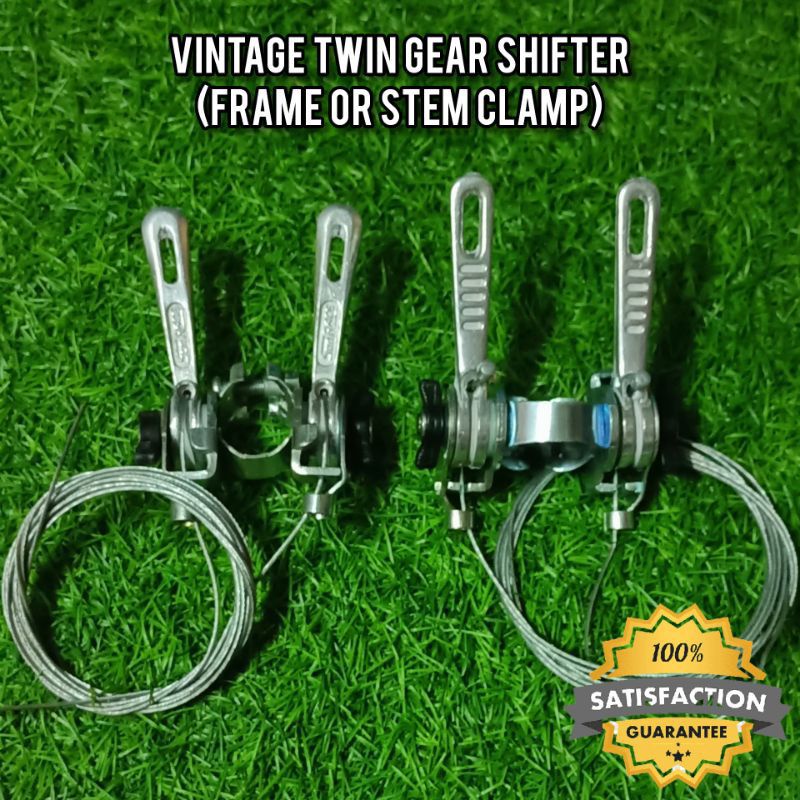 🔥PROMO🔥VINTAGE TWIN GEAR THUMB SHIFTER SUNRACE | Shopee Malaysia
