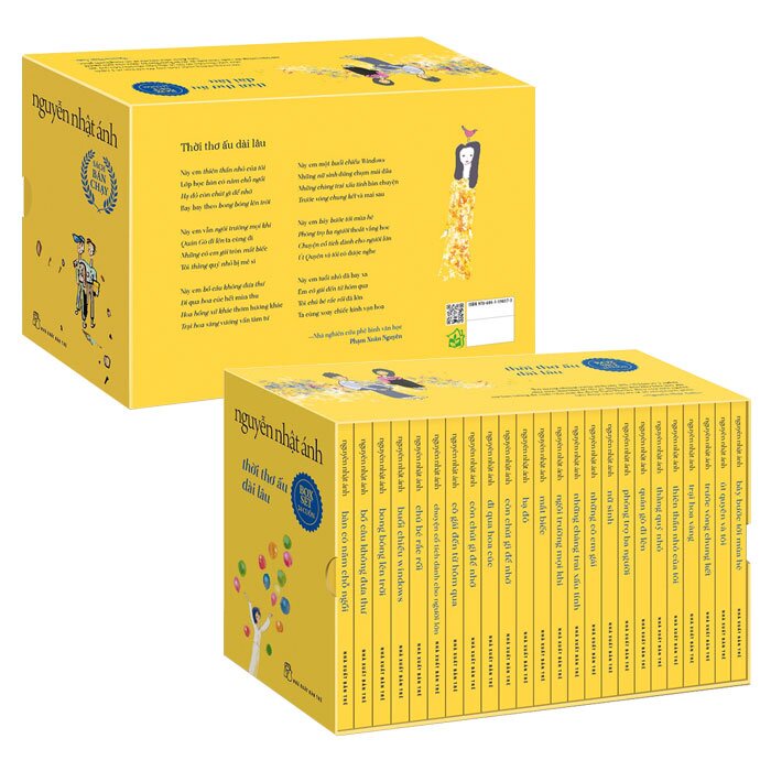 24 Book Boxset Selling Set - Nguyen Nhat Anh - Long Childhood Long Time ...