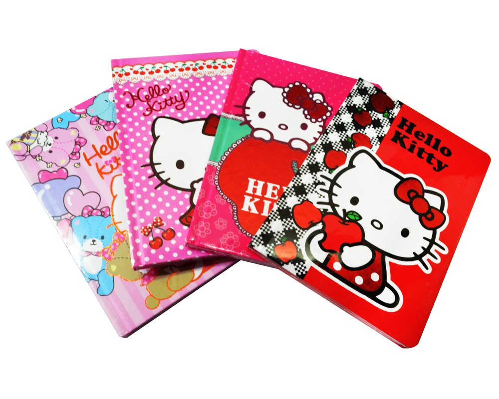 ORIGINAL SANRIO Hello Kitty A5 Size Hard Cover Note Book (80gsm ...