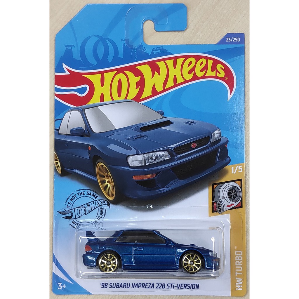 Hot Wheels 98 Subaru Impreza 22B STi-Version [HW 1998 ZAMAC Rally Champs J-Imports Turbo RTH ...