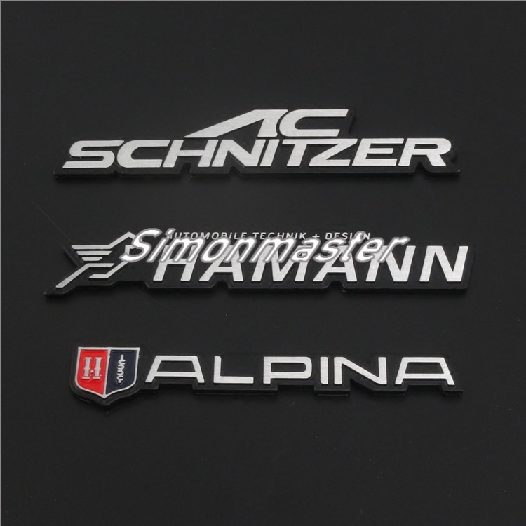 Modified AC Schnitzer Hamann Alpina BMW E32 E90 X6 X5 Alloy Car Side ...