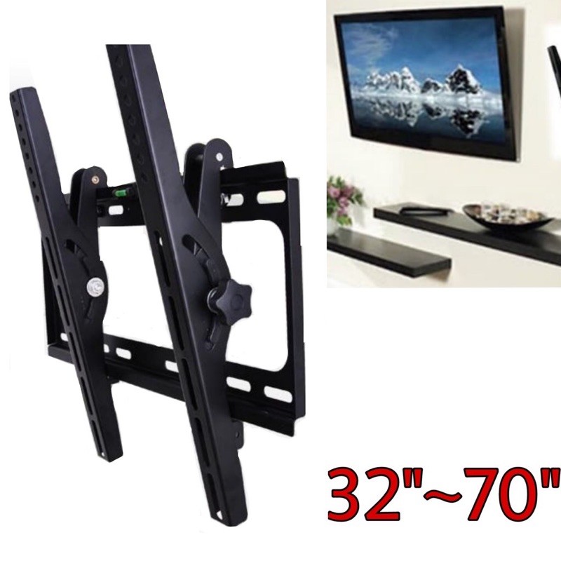 LED/LCD Tv braket (32”-70”) Adjustable wall Braket c/w tv skru can use ...