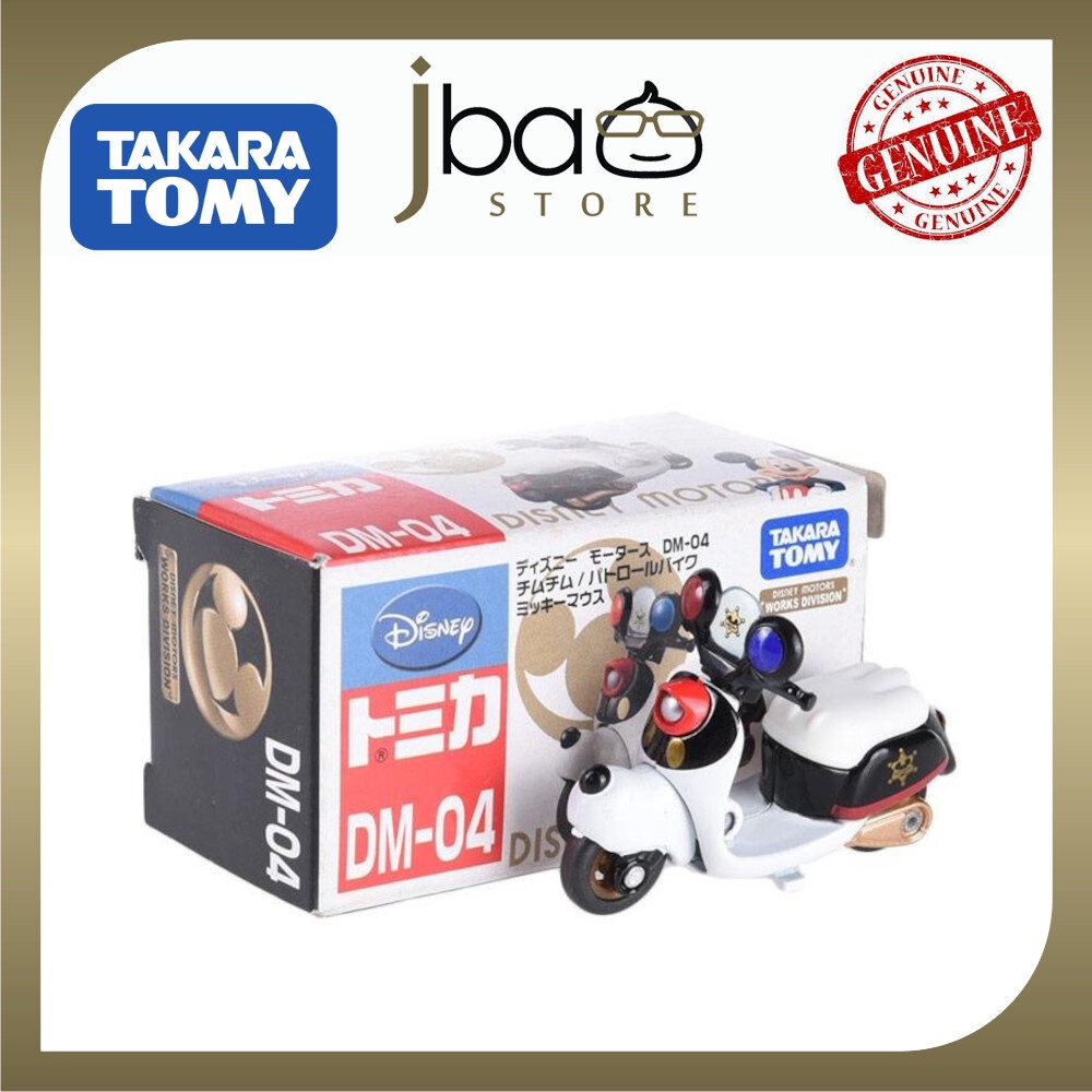 Tomica Disney Motors DM-04 Chim Chim Bike Mickey Mouse Toy Car Takara ...