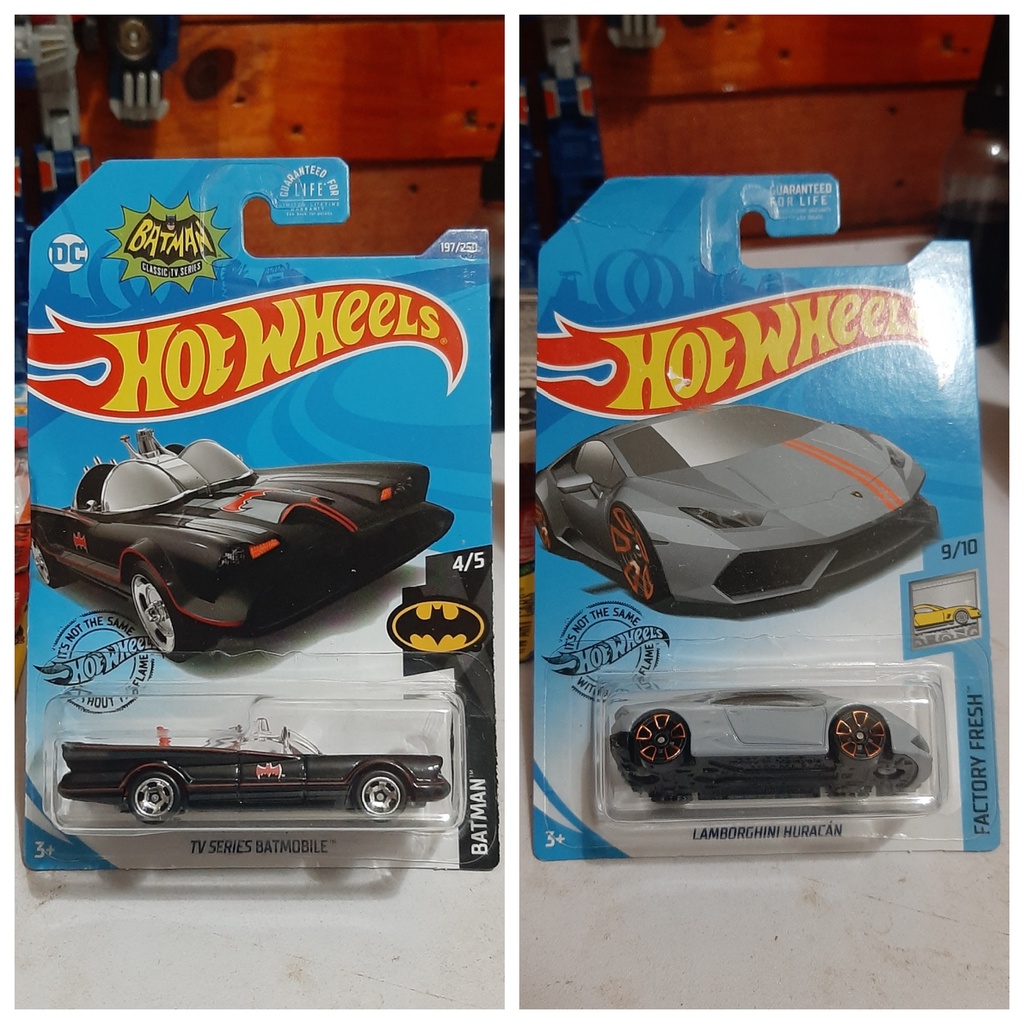 Hot Wheels TV SERIES BATMOBILE LAMBORGHINI HURACAN Batman Race Day ...
