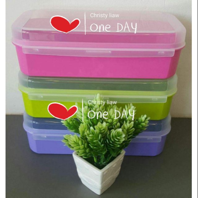 Tupperware Handy Signature Line rectangular | Shopee Malaysia