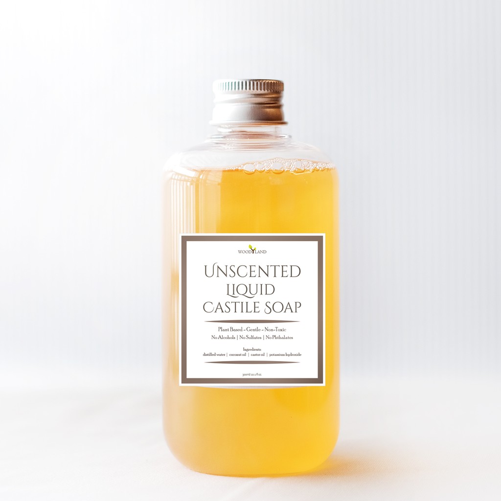 Natural Coconut Oil & Castor Liquid Soap Base | Shopee Malaysia