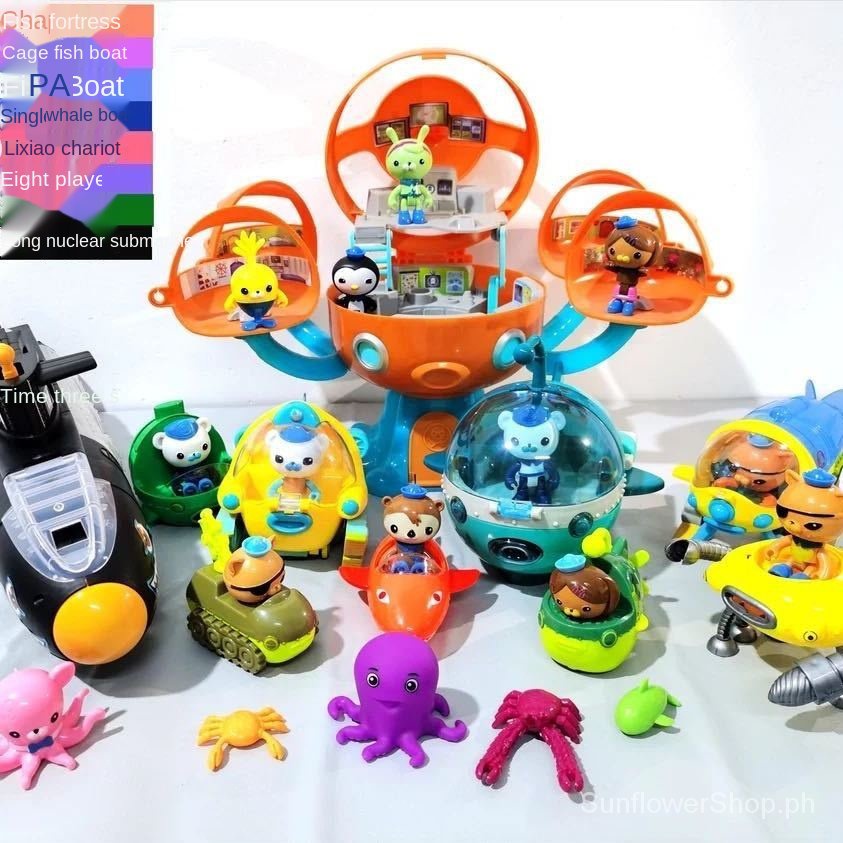 New Seabed The Octonauts New Octopus Castle Submarine Expedition ...