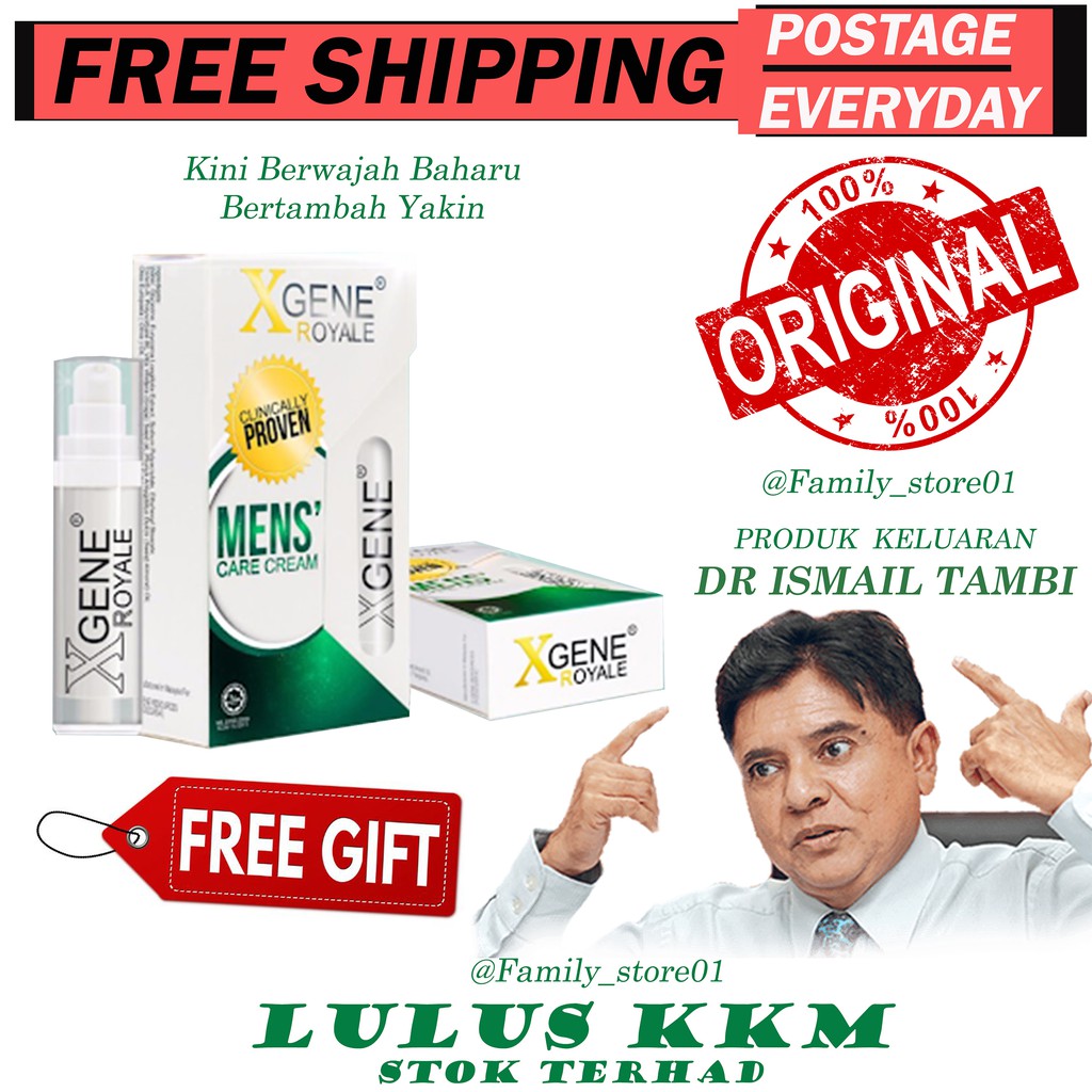 💥XGENE ROYALE💥 DR ISMAIL TAMBI 💥 STOK TERHAD 💥 POSTAGE EVERYDAY ...