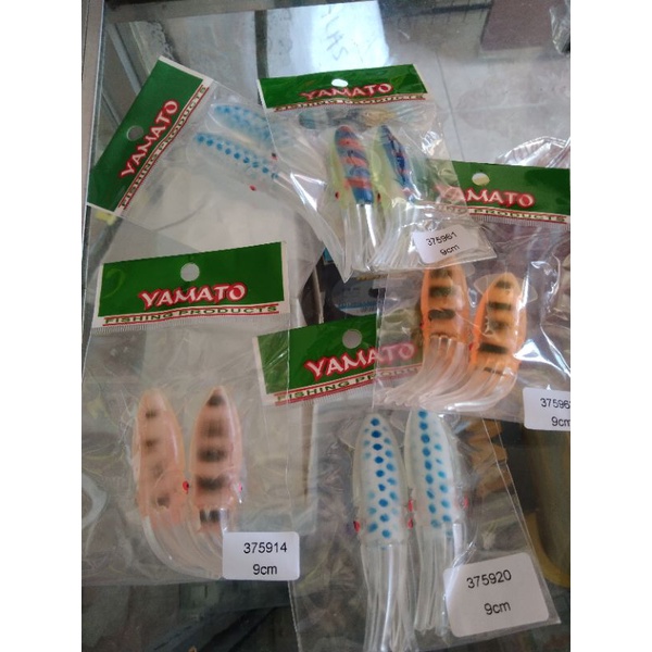 Yamato artificial squid/pusitlure 9cm sold per 1piece | Shopee Malaysia