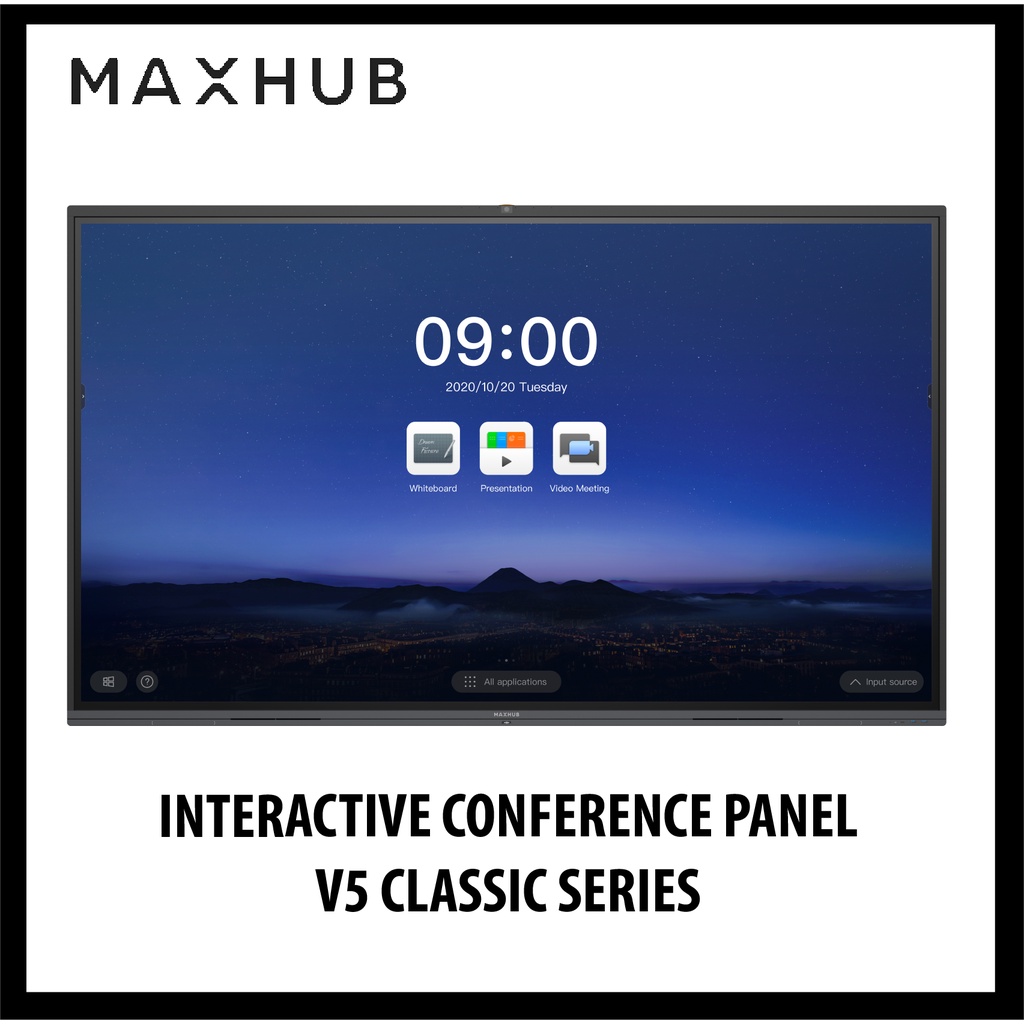 MAXHUB INTERACTIVE CONFERENCE PANEL 55" V5 CLASSIC SERIES C55FA with i5 ...