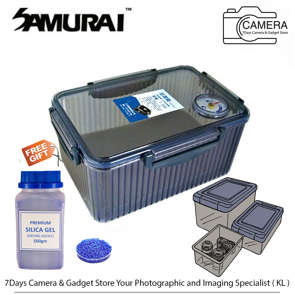 Samurai F380 & F580 Dry Box FOR PROFESSIONALLY CAMERA TO ABSORB ...