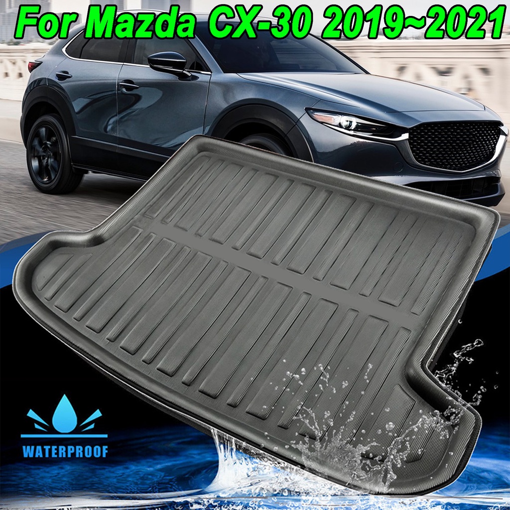 Mazda CX-30 CX30 2019-2021 Car Rear Trunk Tray Cargo Boot Tray Liner Floor Mat Carpet Non Slip ...