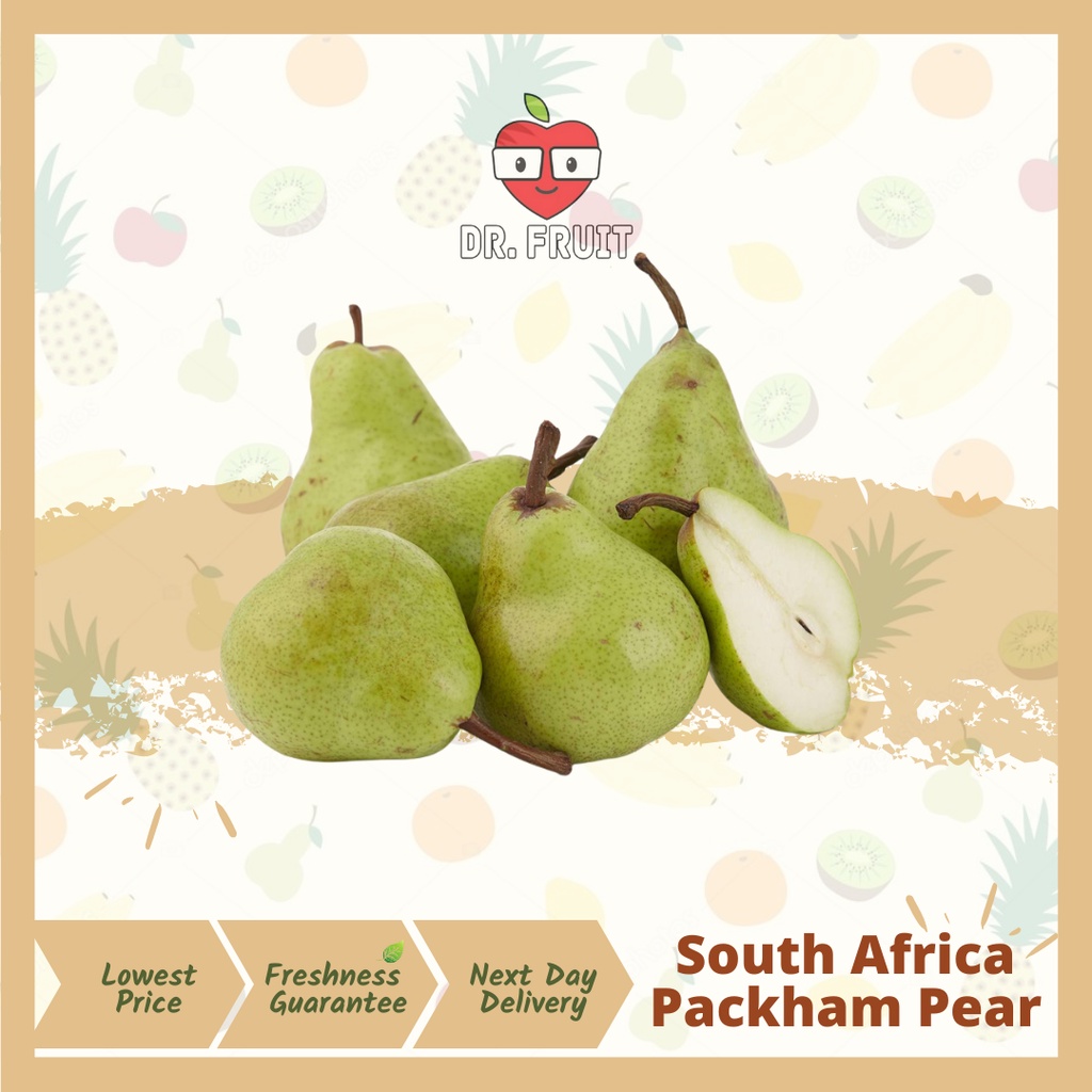 South Africa *Ripe* Packham Pear 南非帕克汉姆梨 | Dr.fruit /Pir | Shopee Malaysia
