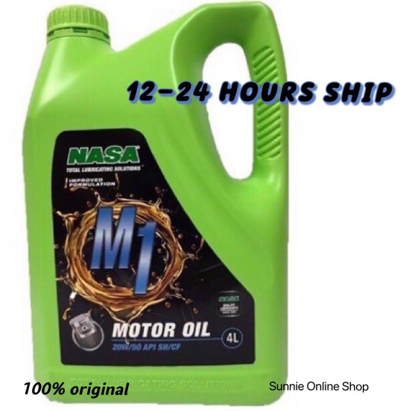 NASA 20w50 Engine Oil 4Liter | Shopee Malaysia