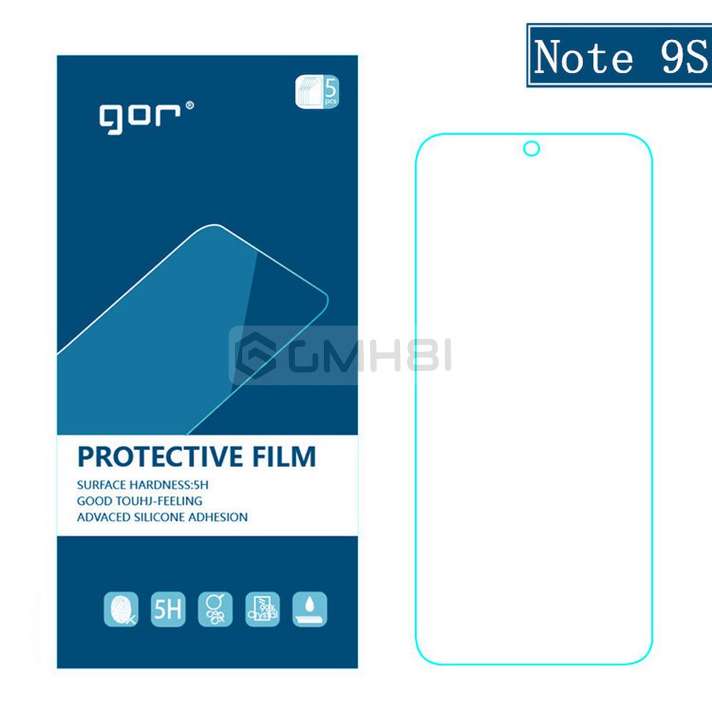 5 pieces Redmi Note 9S 9 10 10S Pro Max 4G 5G GOR PET Film Screen ...