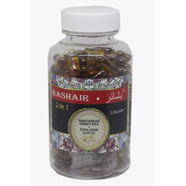 BASHAIR HABASYI GOLD+EXTRA VIRGIN OLIVE OIL (2 IN 1) | Shopee Malaysia