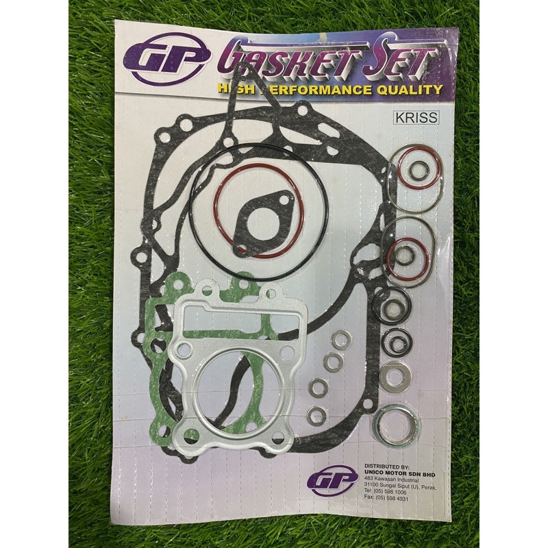 GP FULL COMPLETE SET ENGINE GASKET KRISS 120 K120 EX5 CLASS 1 WAVE125 ...