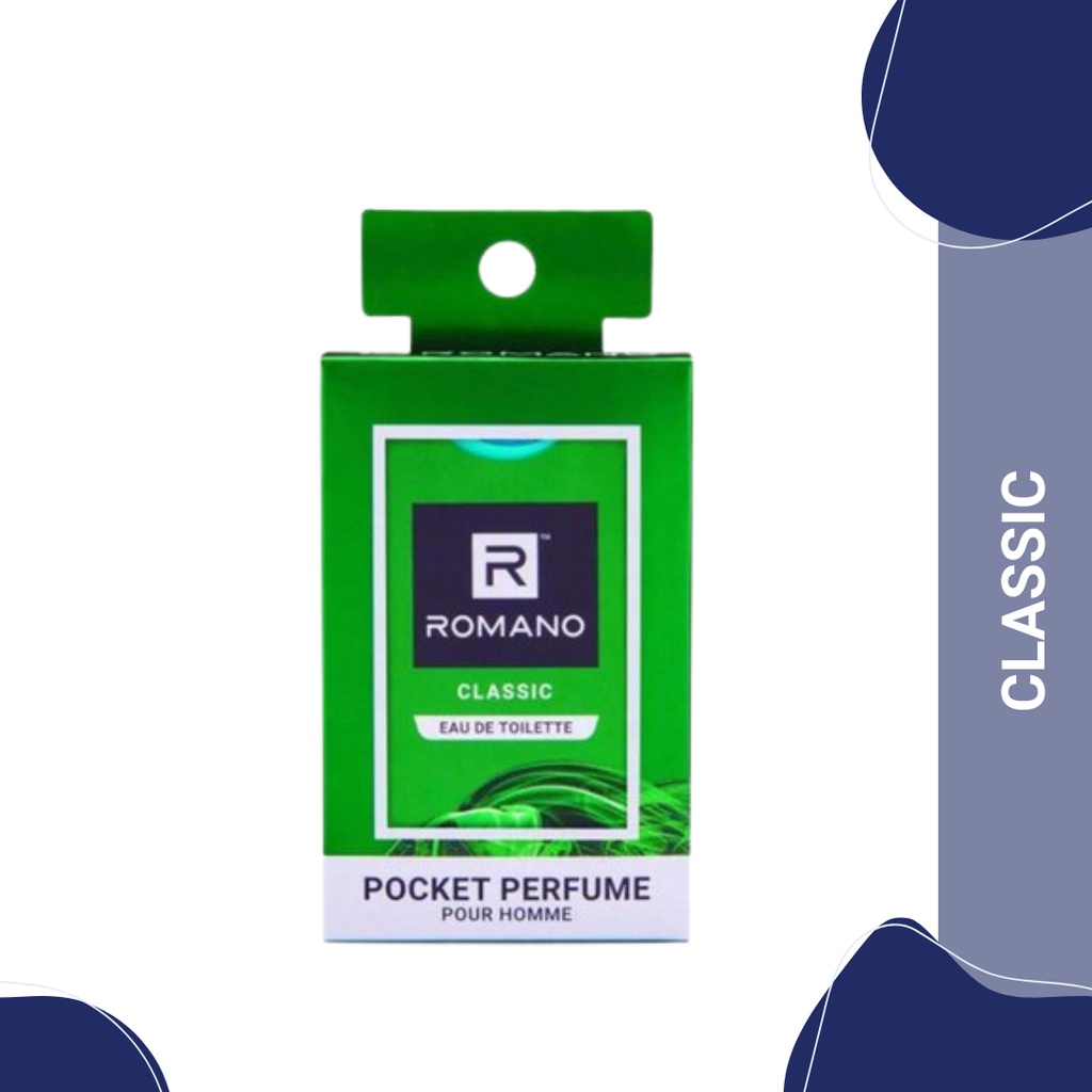 Romano Anytime Pocket Perfume EDT / EDP (18ml) - (Classic / Force ...