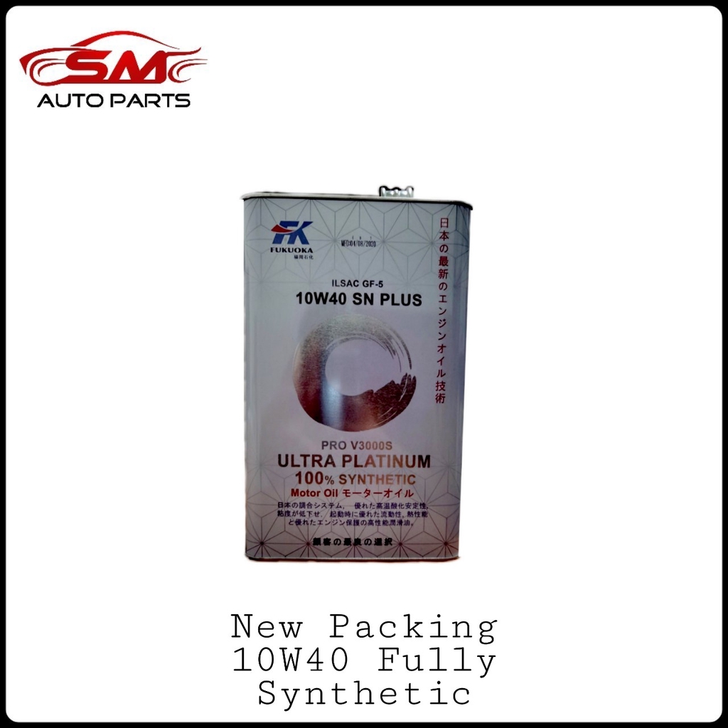 FK Fukuoka Fully Sythetic Engine oil 5W30 5W40 10W40 0W20 5W20 4 litre ...