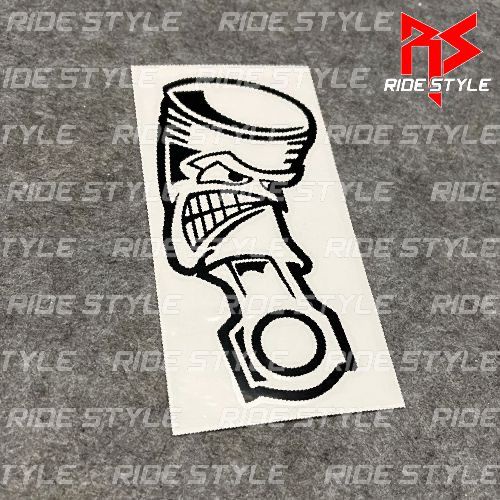 Angry Car Piston Car Sticker 4X4 Sticker Bumper Windscreen Bonet Side ...