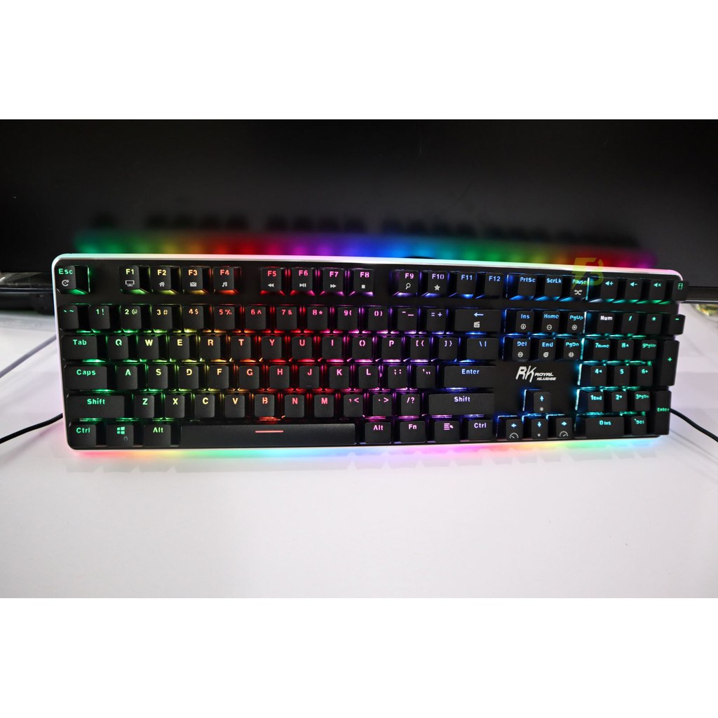 Royal Kludge RK-918 Led RGB Mechanical Keyboard | Shopee Malaysia