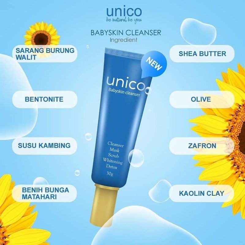💯 ORIGINAL BABY SKIN CLEANSER 5IN1 BY UNICO | Shopee Malaysia