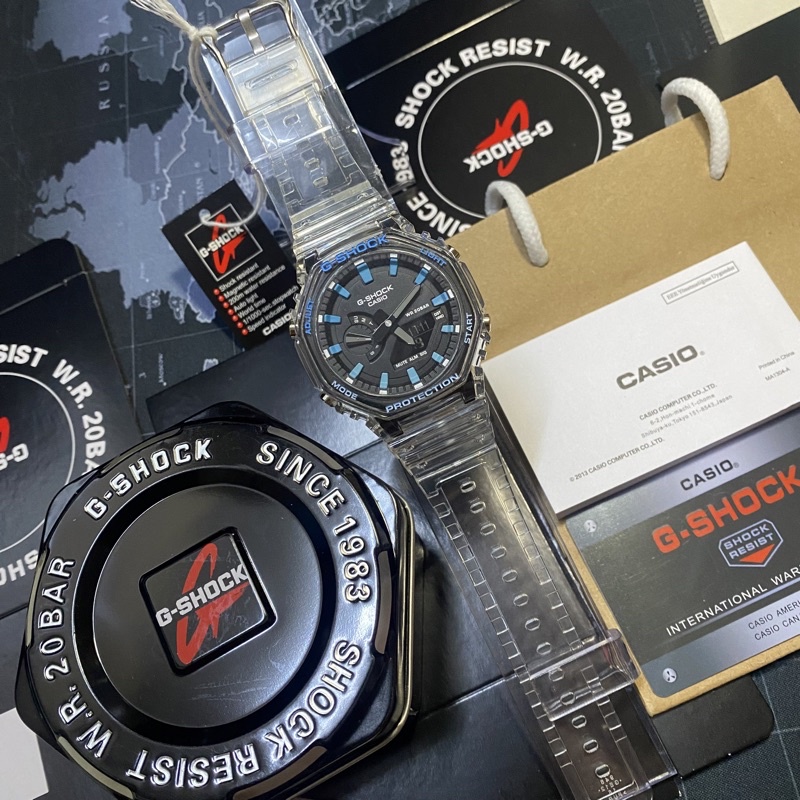 ANALOG-DIGITAL AUTO LIGHT GA2100 TMJ GA-2100 SERIES GA-2100-1A1ER ...