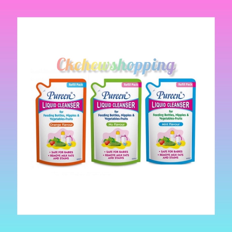 Pureen Liquid Cleanser Refill Pack-600ml (EXP:2026) | Shopee Malaysia