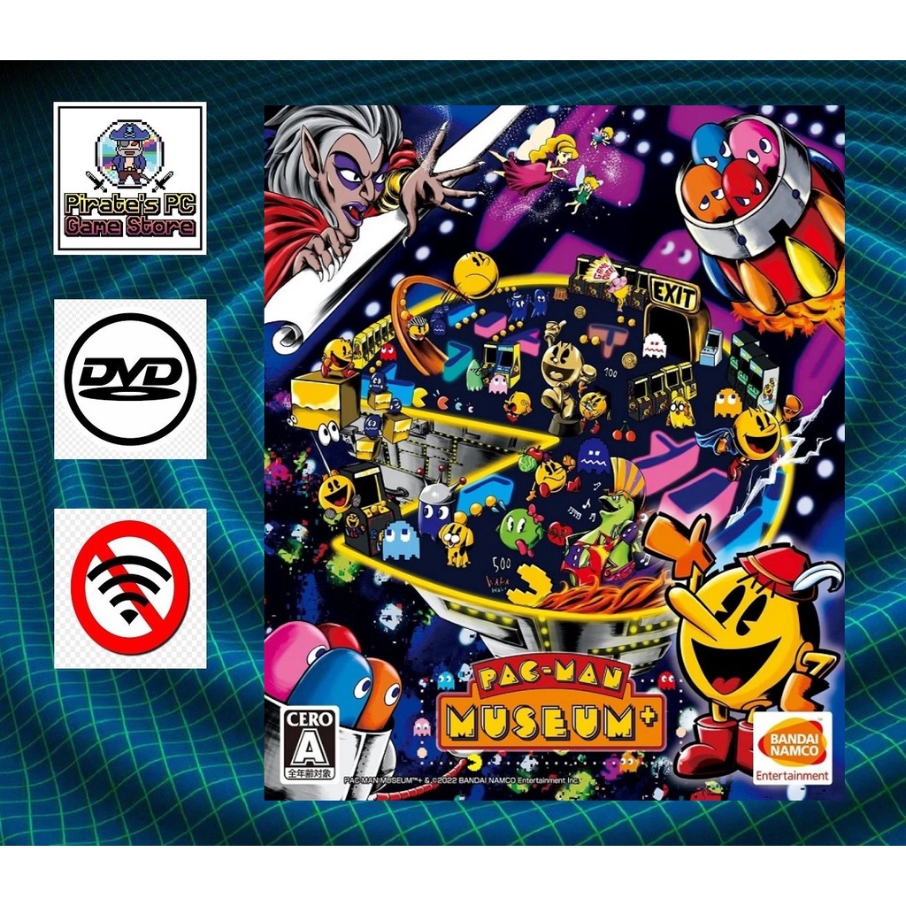 (PC DVD) PAC-MAN MUSEUM PLUS | Shopee Malaysia