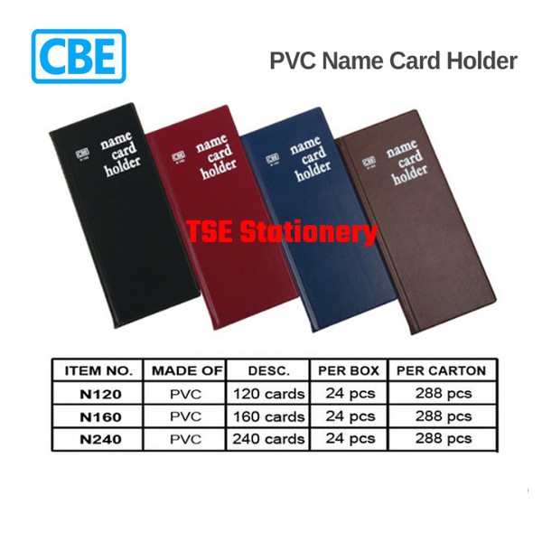 CBE PVC Name Card Holder N120 N160 N240 Business Card Friend Card ...