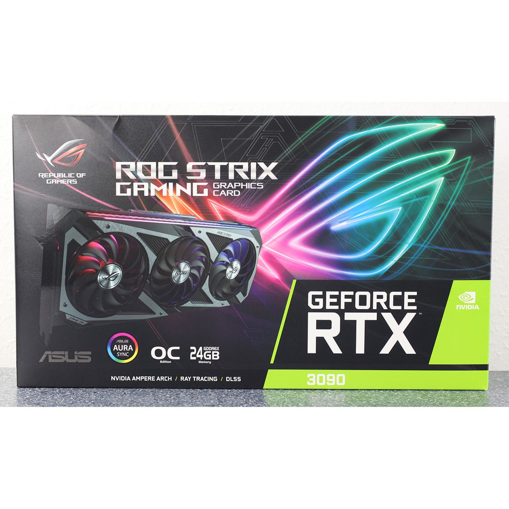 ASUS ROG RTX 3090 STRIX OC NVIDIA GPU GRAPHICS CARD GAMING | Shopee ...