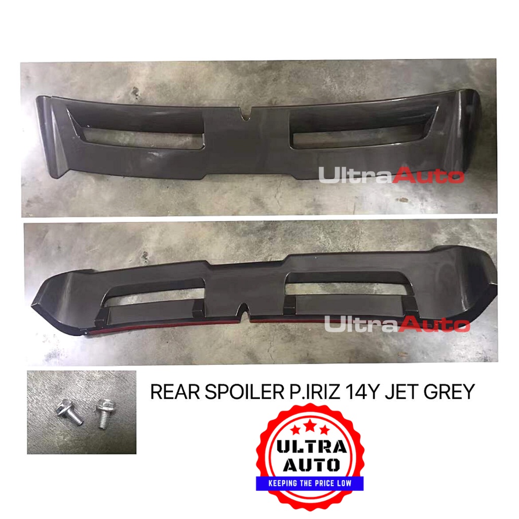 Proton Iriz Spoiler OEM ABS Spoiler with Paint & Screws | Shopee Malaysia