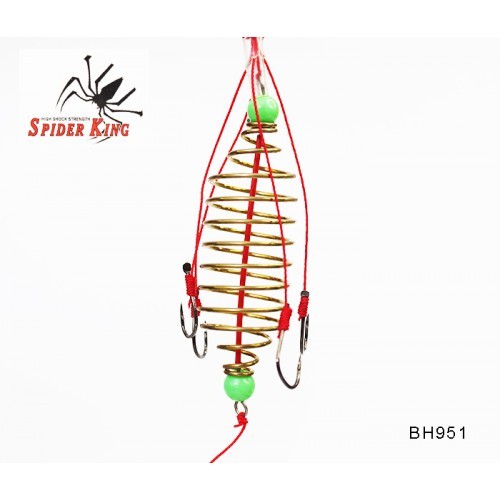 Mata Bomb Spring Kail Spring Kolam Ikan Air Tawar BH951 Spider King 1 ...