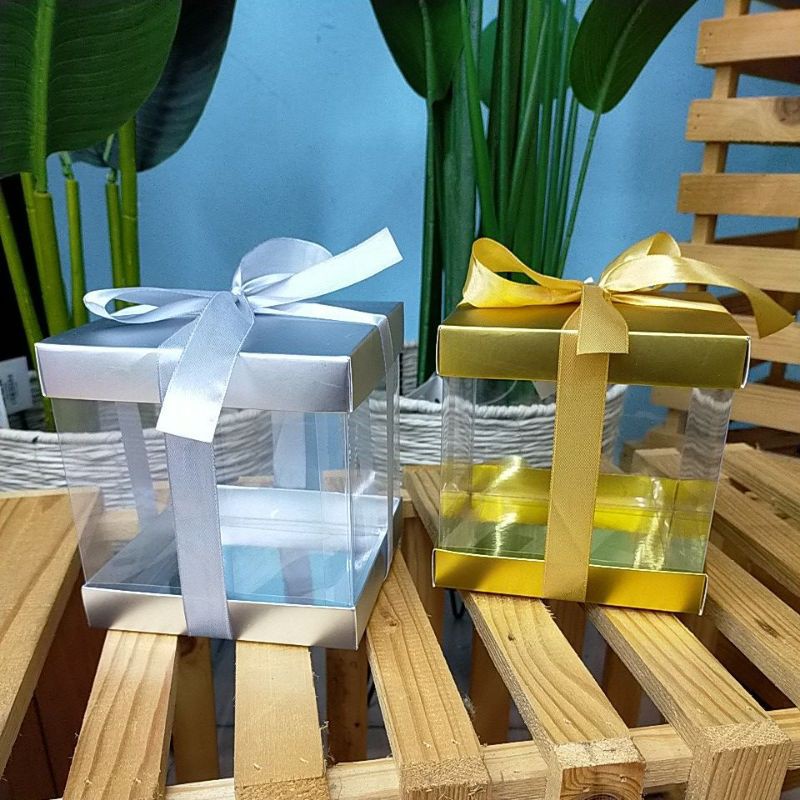 READY STOCK! 1pc or 5pcs~Giftbox with ribbon/ Kotak kek kecil dengan ...