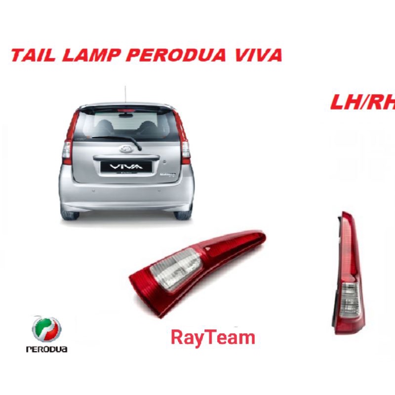 PERODUA VIVA TAIL LAMP / LAMPU BRAKE BELAKANG | Shopee Malaysia
