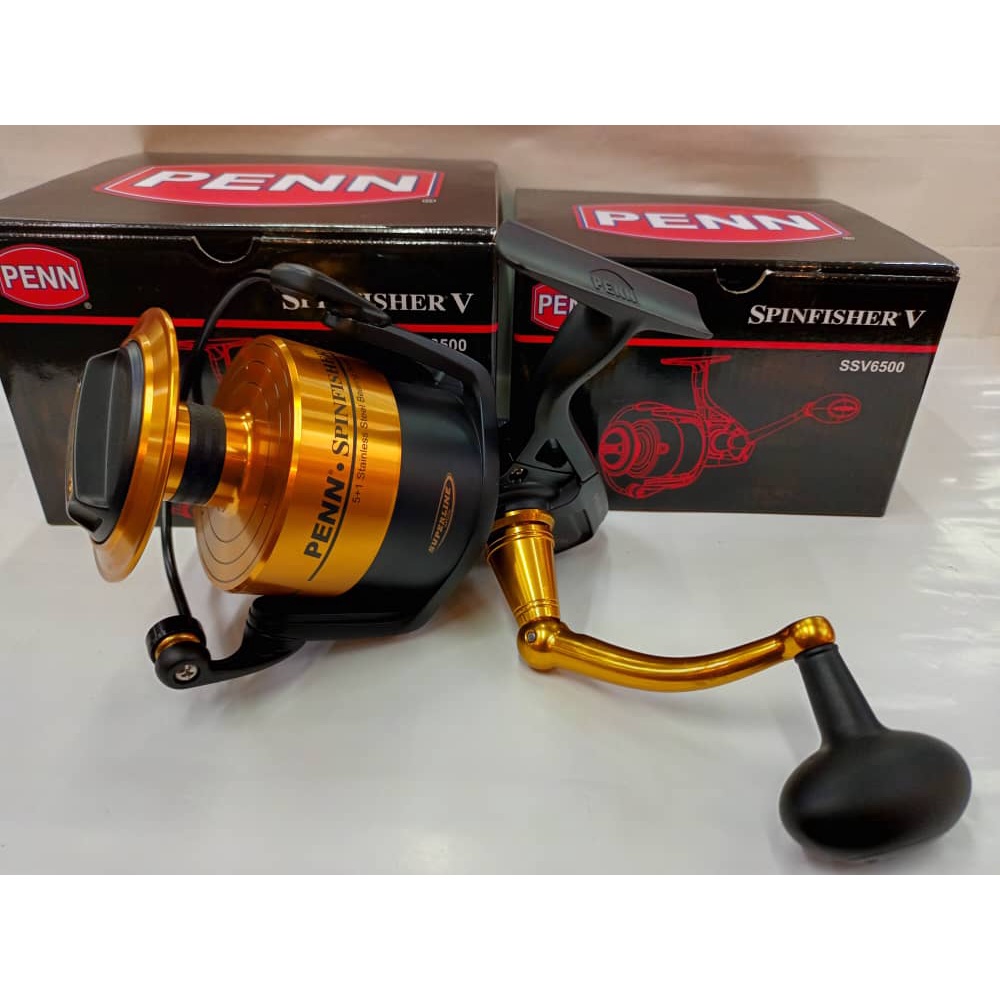 PENN SPINFISHER V SPINNING FISHING REEL(6500,8500) | Shopee Malaysia