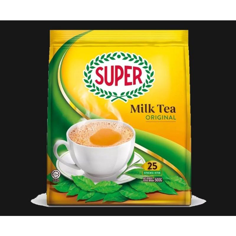 Super Milk Tea Original 25 sticks 500g | Shopee Malaysia