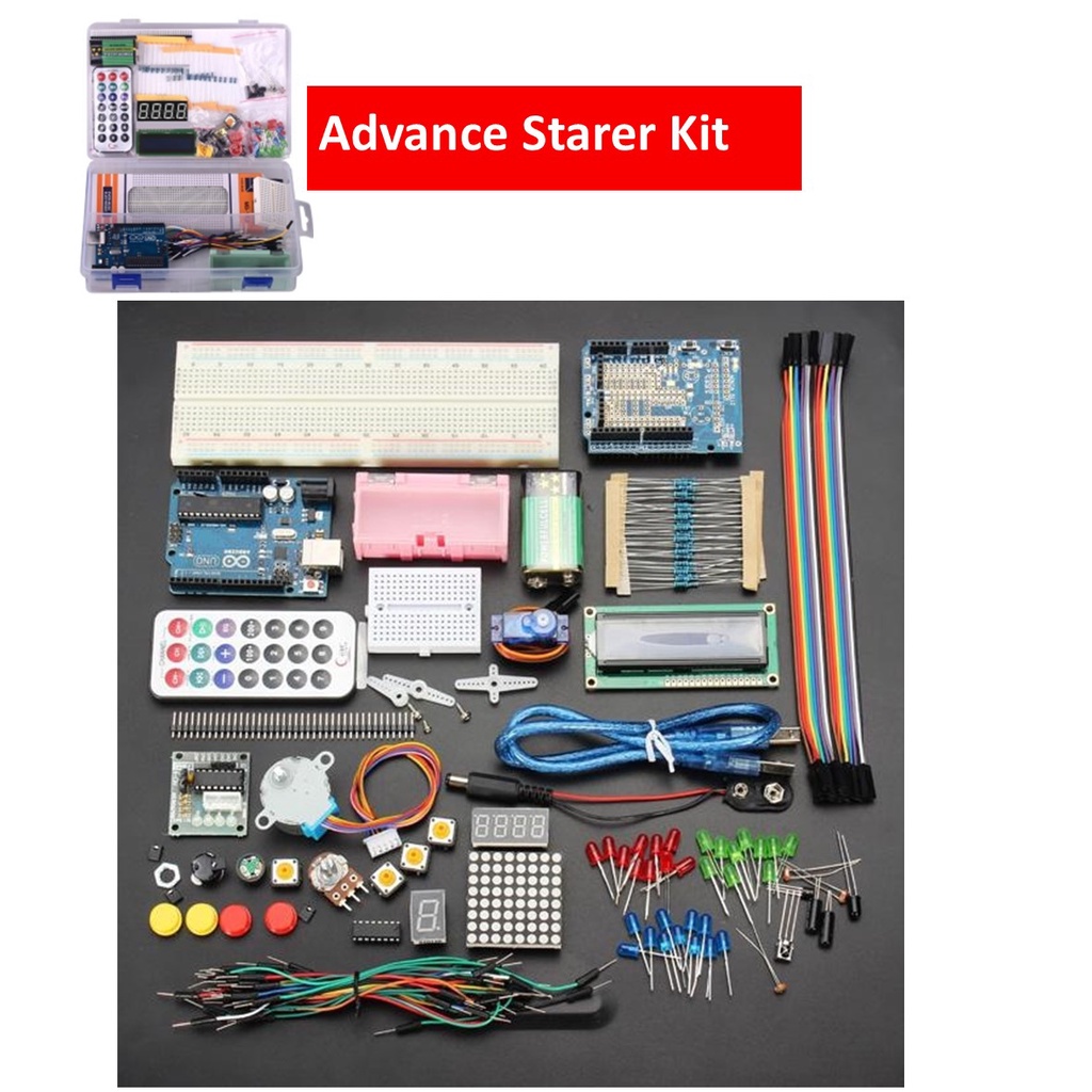 Uno R3 Beginner Project Basic Learning Starter Kit For Arduino Shopee