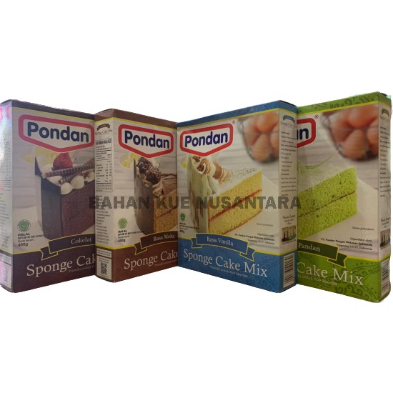 Pondan SPONGE CAKE MIX Packaging 400gr | Shopee Malaysia