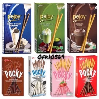 Glico Pocky & Pejoy Biscuit Stick 饼干棒 (Various Flavours) | Shopee Malaysia
