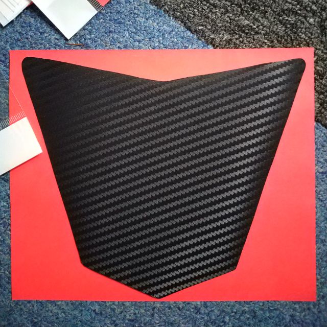 STICKER BACKGROUND NO PLATE Y15ZR V1(CARBON FIBER) | Shopee Malaysia